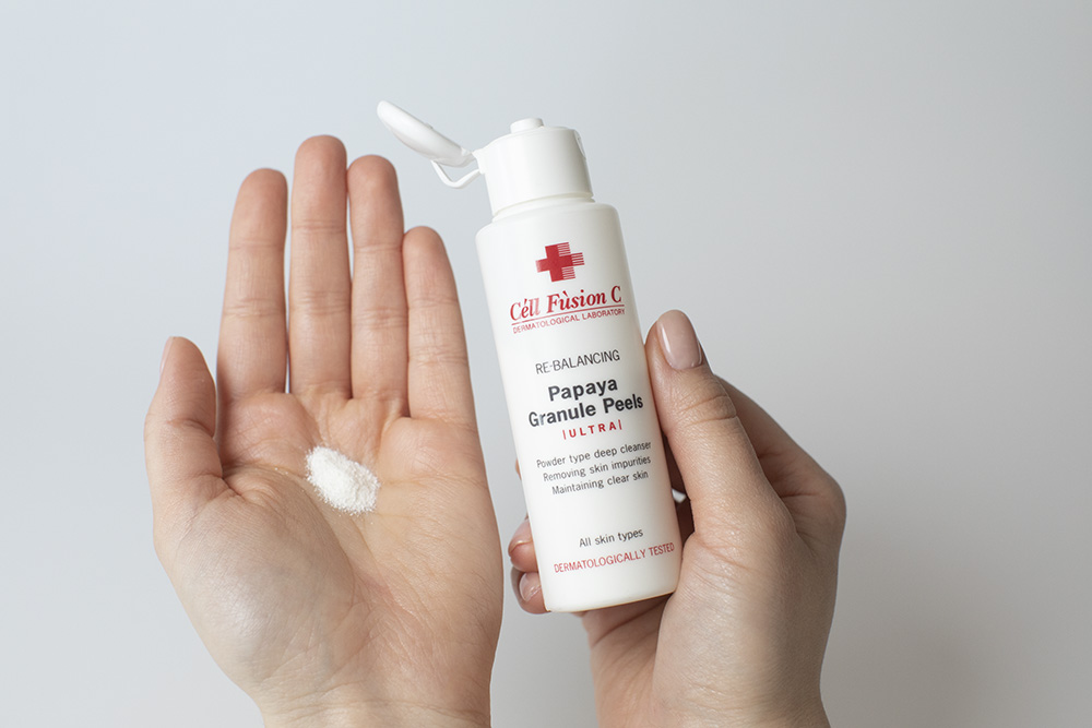 Cell Fusion C Papaya Granule Peels Peeling enzymatyczny 50 g - Opinie i ...