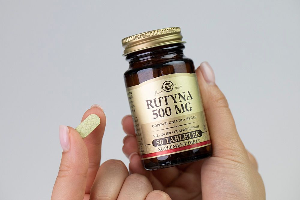 Solgar Rutyna 500 mg 50 tabletek - Opinie i Ceny • Sklep Topestetic