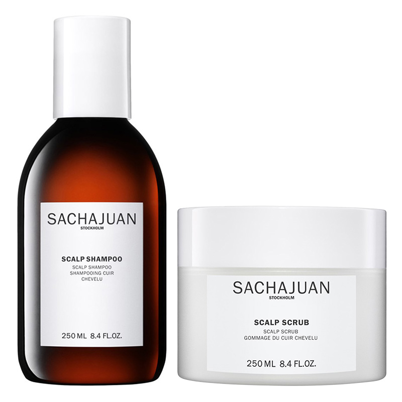 Sacha Juan Scalp Hair Care ZESTAW Głęboko oczyszczający skórę głowy ...