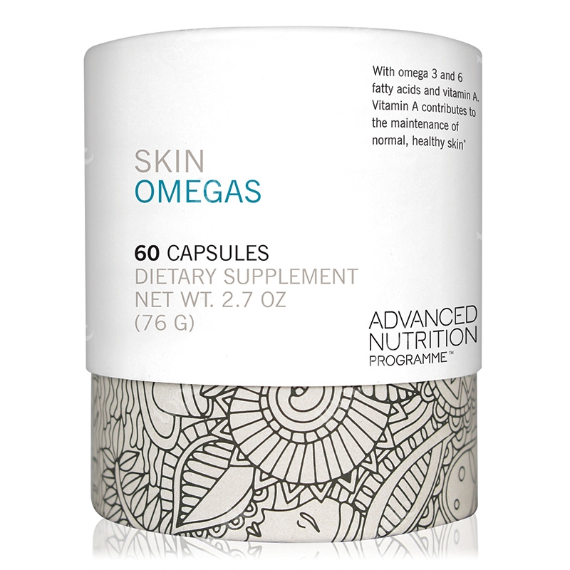 Advanced Nutrition Pr. Skin Omegas + Witamina A dla zdrowej skóry oraz ...