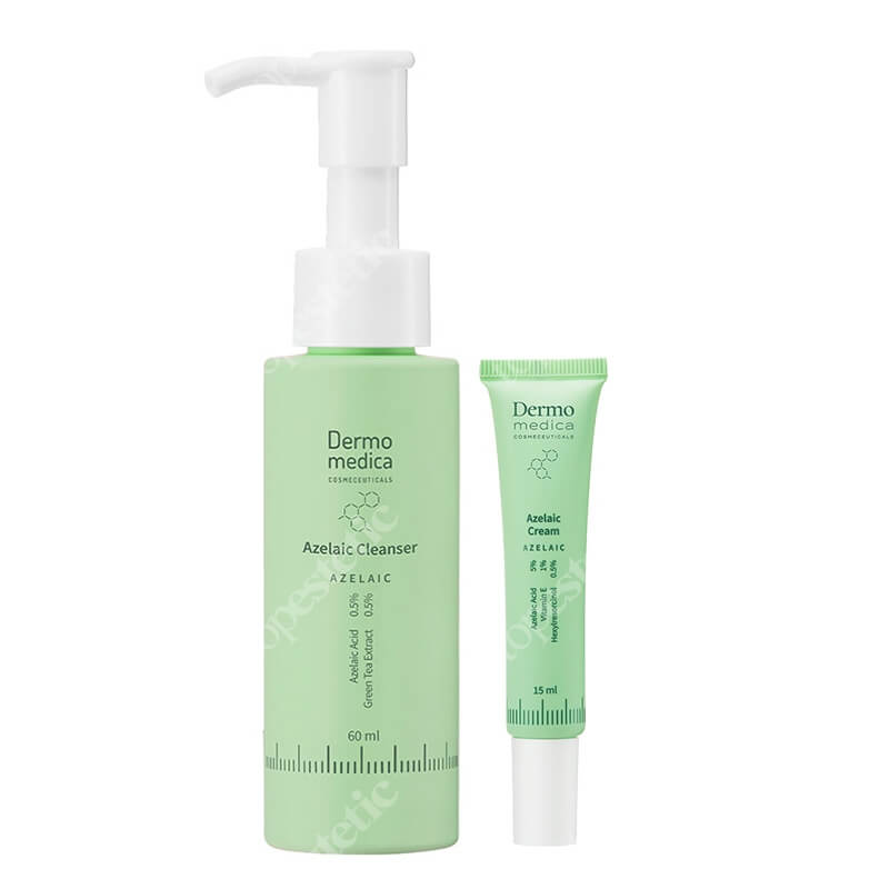 Dermomedica Azelaic Cream + Azelaic Cleanser ZESTAW Krem z kwasem ...