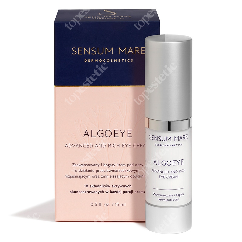 Sensum Mare AlgoEye Advanced And Rich Eye Cream Zaawansowany i bogaty ...