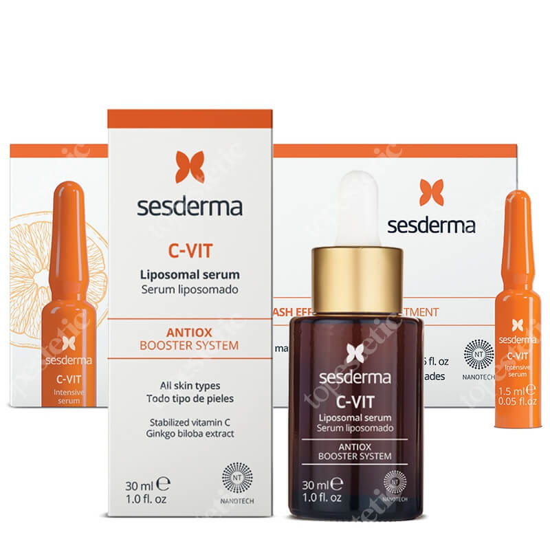 Sesderma C-VIT Liposomal Serum + C-VIT Intensive Serum ZESTAW Serum ...