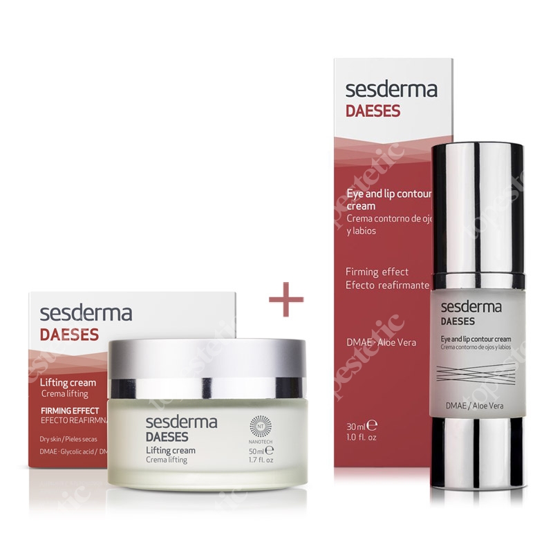 Sesderma Daeses Eye and Lip + Lifting Cream ZESTAW Krem liftingujący 50 ...
