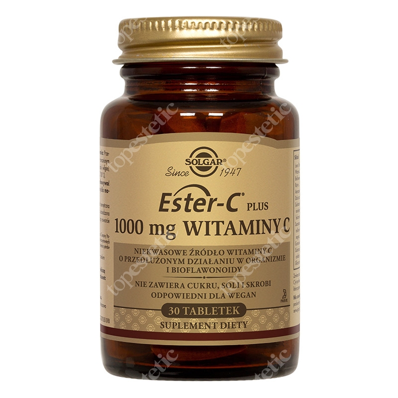 Solgar Ester C Plus 1000 Mg Witaminy C Wysoko Przyswajalne Niekwasowe
