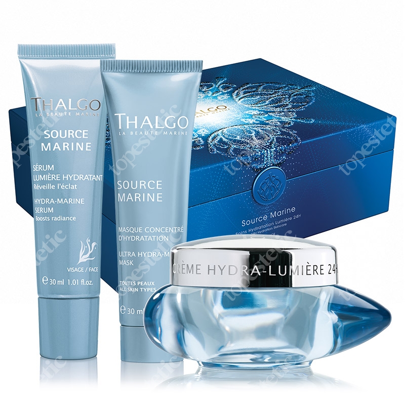Thalgo Source Marine Set ZESTAW Krem 50 ml + Serum 30 ml + Maska 30 ml ... Thalgo Source Marine Set ZESTAW Krem 50 ml + Serum 30 ml + Maska 30 ml ...